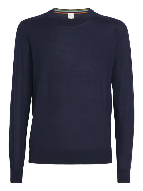 Paul Smith Merino Wool Sweater - Navy