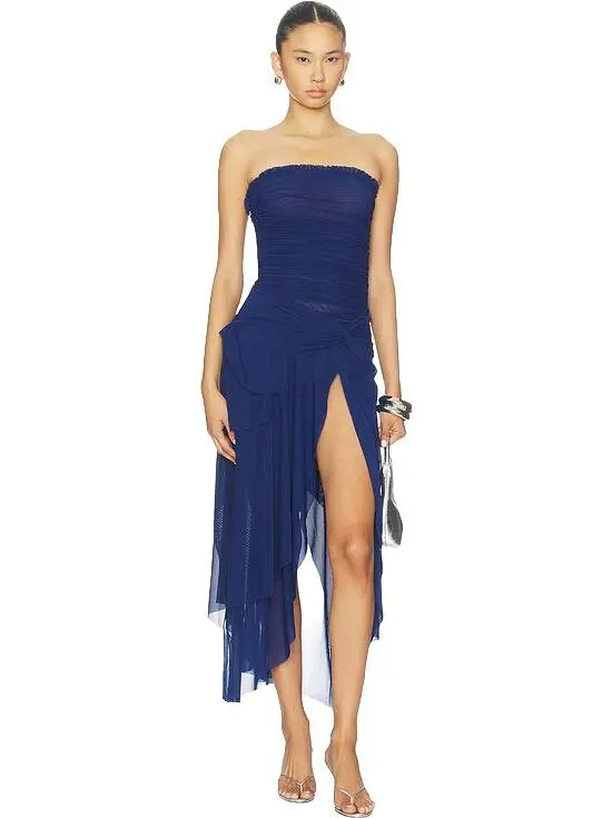 GUIZIO X Revolve Lyla Twist Dress - Navy