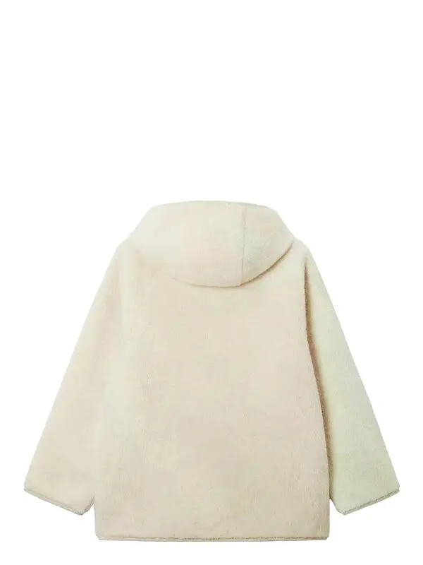 B+AB Patch-pocket Hooded Coat - Neutrals