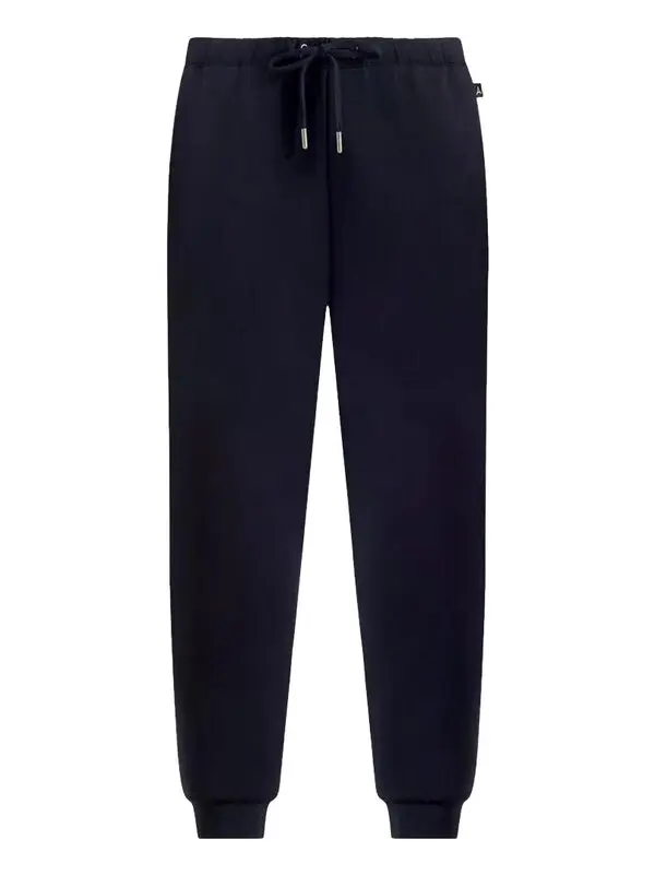 Manière De Voir Dion Tapered-fit Elasticated-cuffs Track Pants - Blue