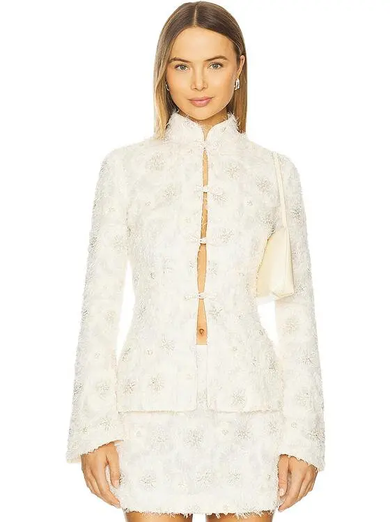 SAU LEE Aja Top In . Also - Ivory