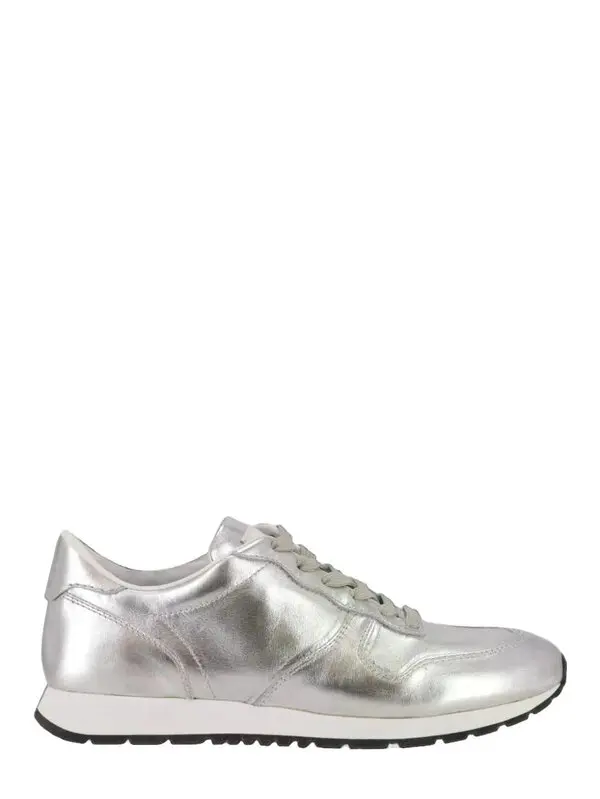 TOD'S Leather Sneakers - Metallic
