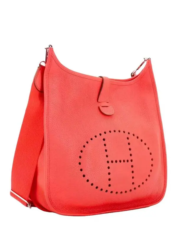 Hermès Evelyne Iii Clemence Gm Crossbody Bag - Pink