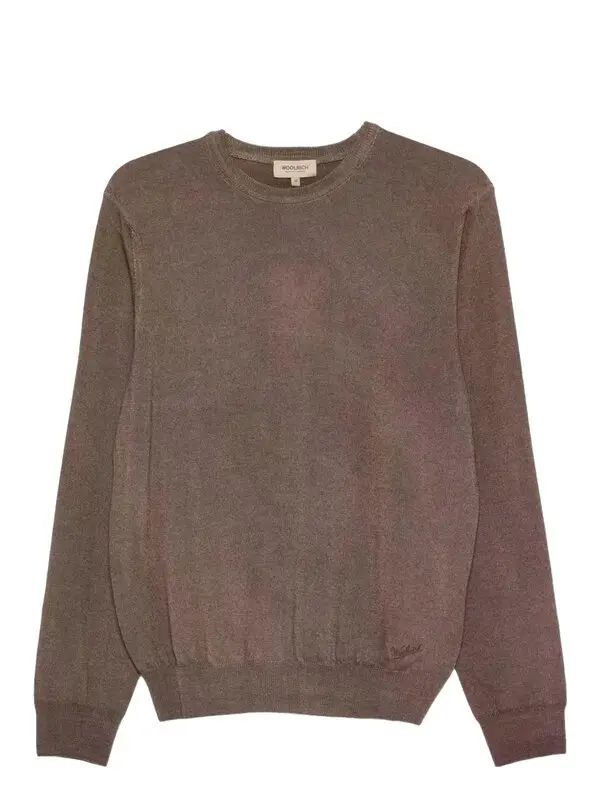 Woolrich Crew-neck Long-sleeve Sweater - Brown