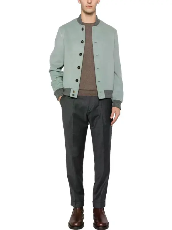 BRIGLIA 1949 Pleated Trousers - Grey