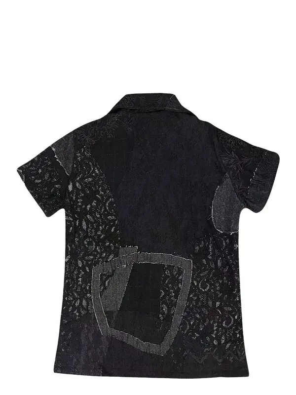 WHO DECIDES WAR Burrow Polo Shirt - Black