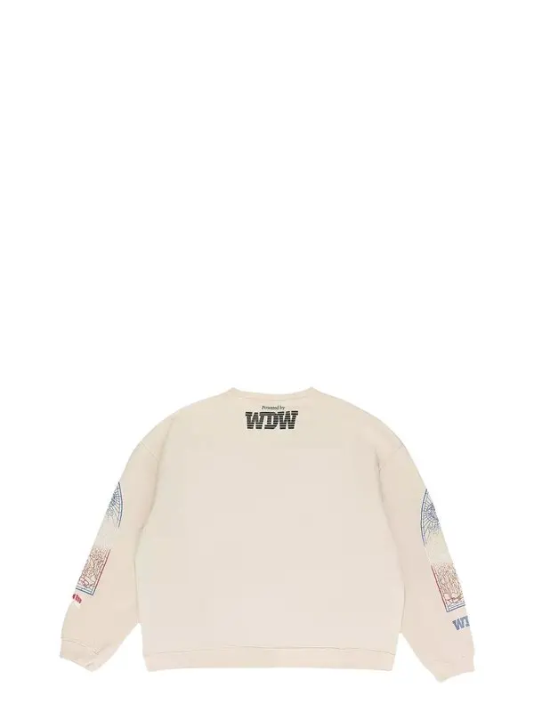 WHO DECIDES WAR Intertwined Windows Hoodie - Neutrals