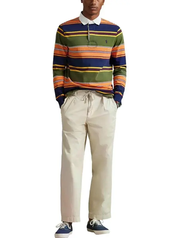 Polo Ralph Lauren Elasticated Drawstring Trousers - Neutrals