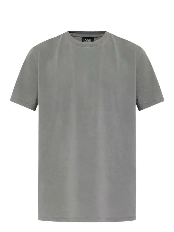 A.p.c. Crew Neck T-shirt - Grey