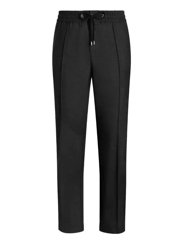 Dolce & Gabbana Virgin Wool Trousers - Brown