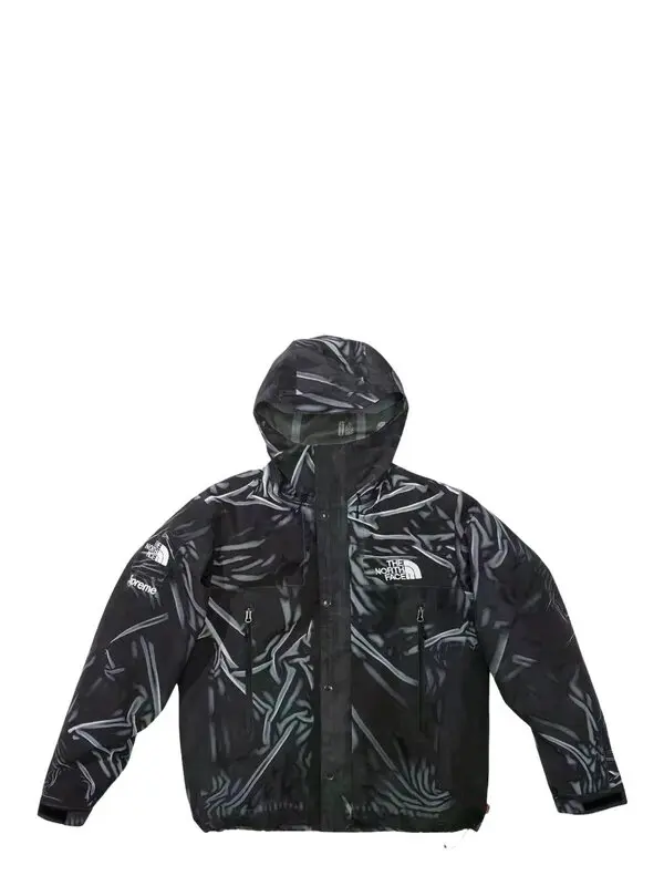 Supreme X The North Face Trompe L'oeil Print Jacket - Black