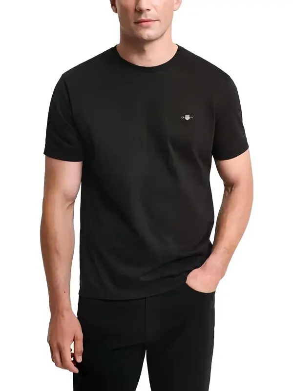 Gant Shield Short-sleeve T-shirt - Black