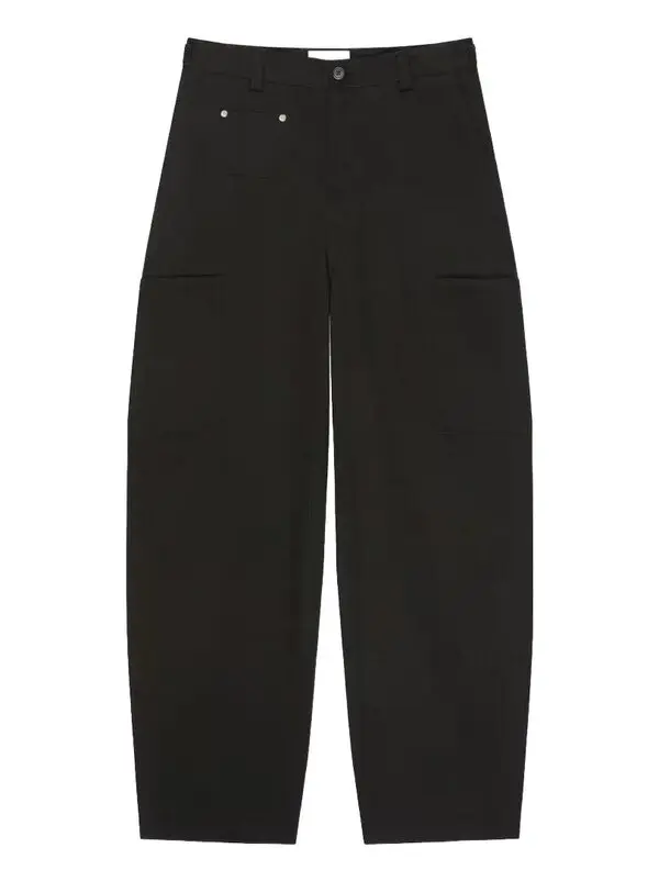 Givenchy Cotton Cargo Trousers - Black
