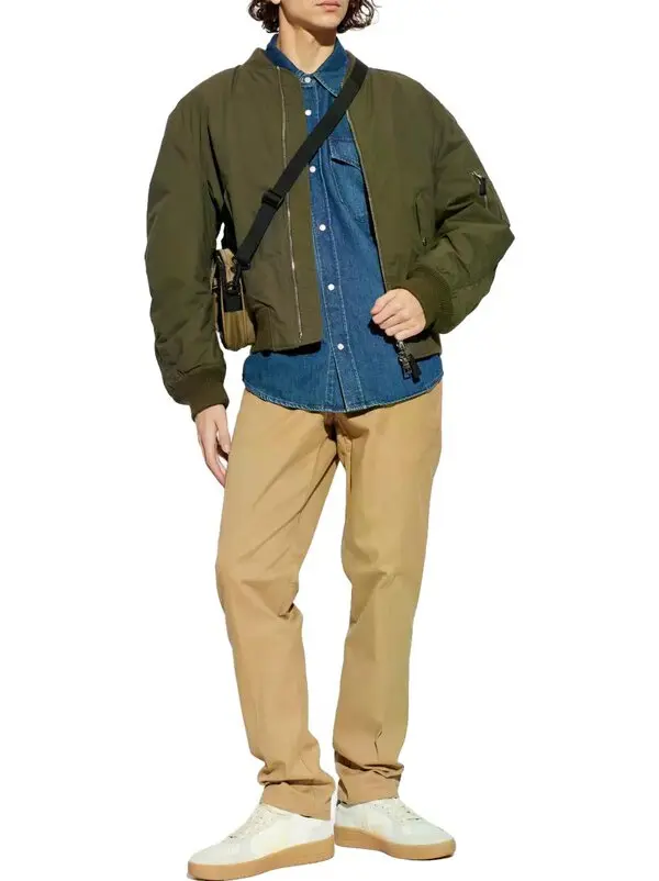DIESEL® Buttoned Trousers - Neutrals