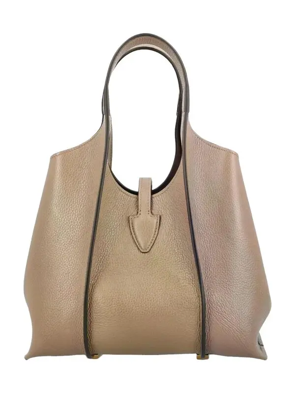 TOD'S Mini T-buckle Tote Bag - Neutrals