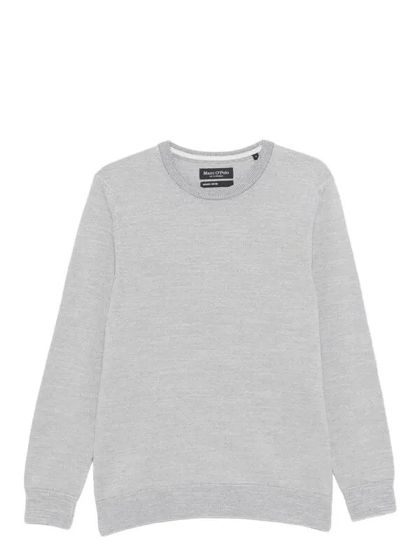 Marc O'polo Long-sleeved Crew Neck Sweatshirt - Grey