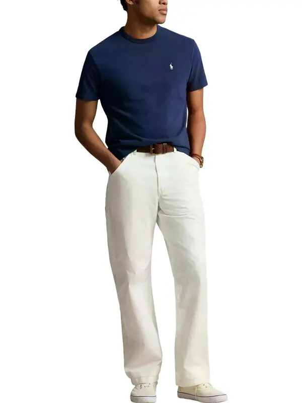 Polo Ralph Lauren Embroidered Crewneck T-shirt - Blue