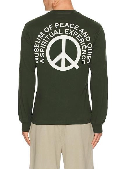 MUSEUM OF PEACE & QUIET Spiritual Experience Long Sleeve T-shirt - Forest