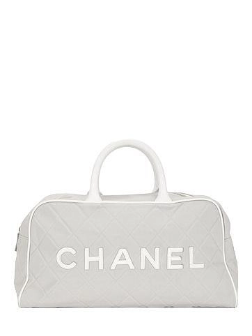 Chanel Bowling Bag - Grey