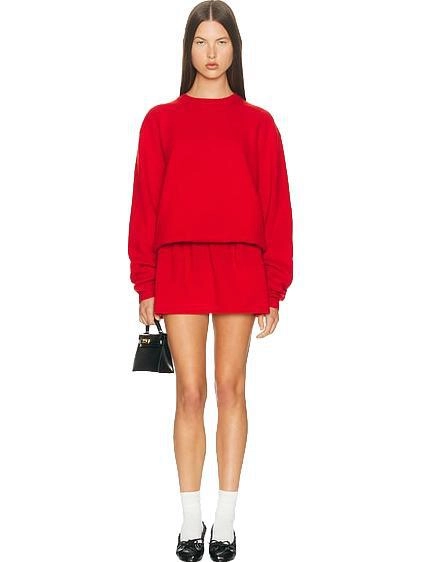 Sandy Liang Kazia Knit Dress - Red