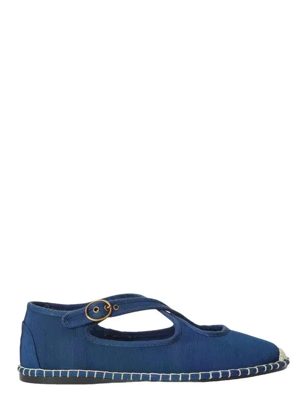 Polo Ralph Lauren Crisscross Grosgrain Espadrilles - Blue