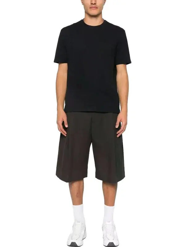 Emporio Armani Textured T-shirt - Black
