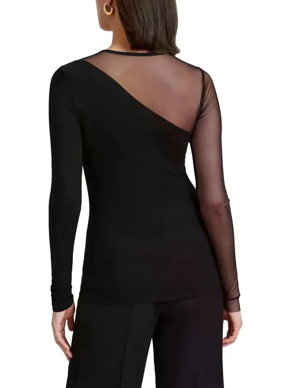 MARCELLA Milo Asymmetric Top - Black