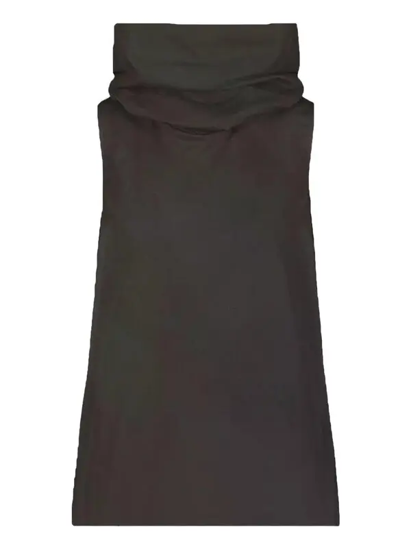 MARCELLA Sleeveless Turtleneck Top - Black