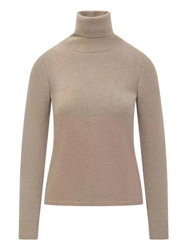 Max Mara Turtleneck Sweater - Neutrals