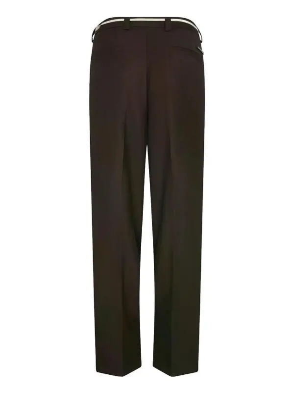 STATE OF ORDER Drawstring Trousers - Brown