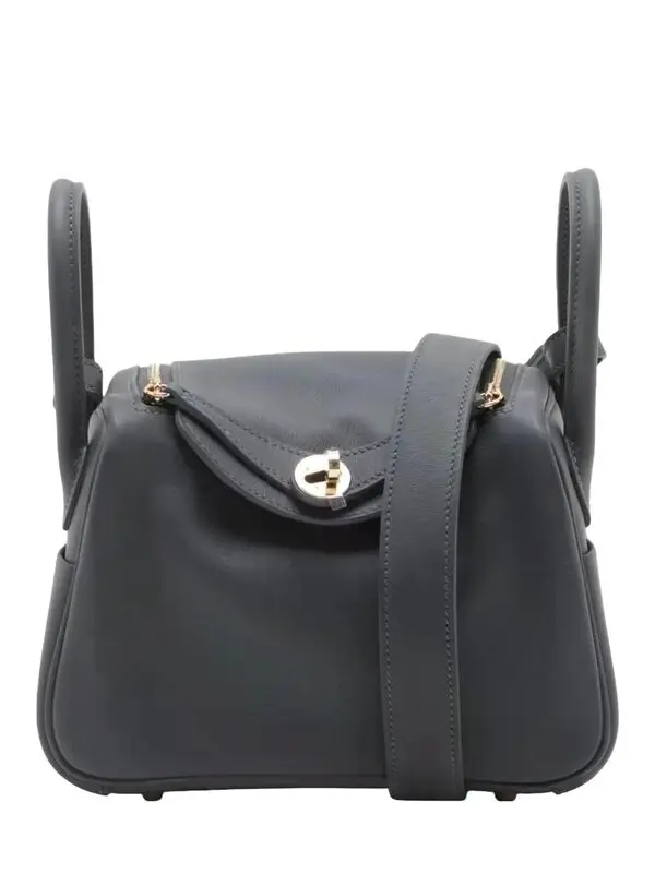 Hermès 2024 Mini Swift Lindy Verso 20 Satchel - Grey