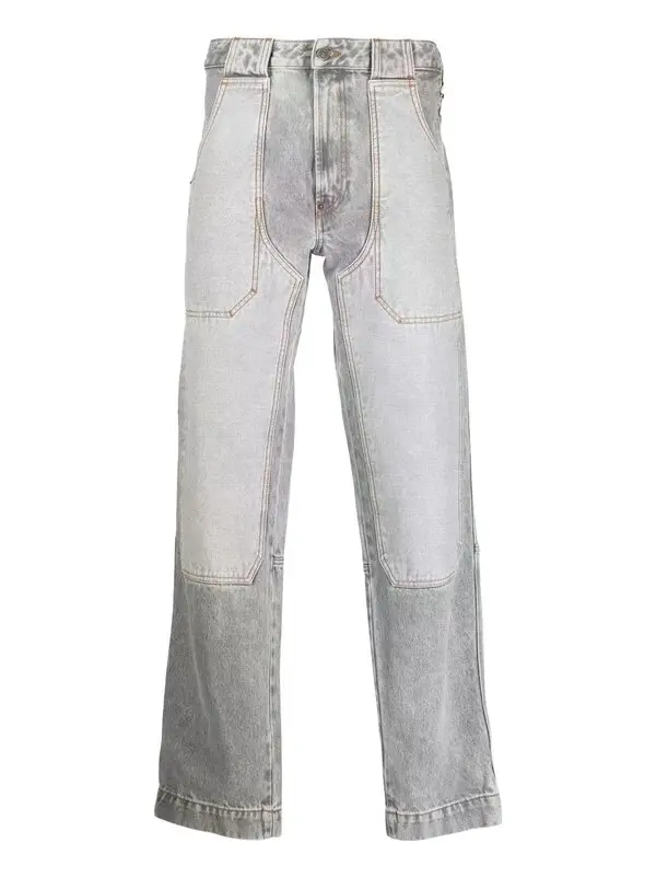 DIESEL® P-5-d Straight-leg Jeans - Grey