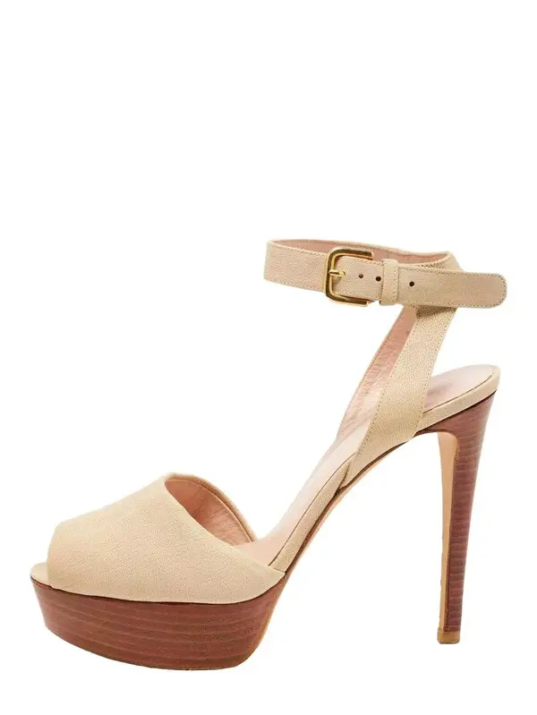 STUART WEITZMAN 125mm Platform Sandals - Neutrals