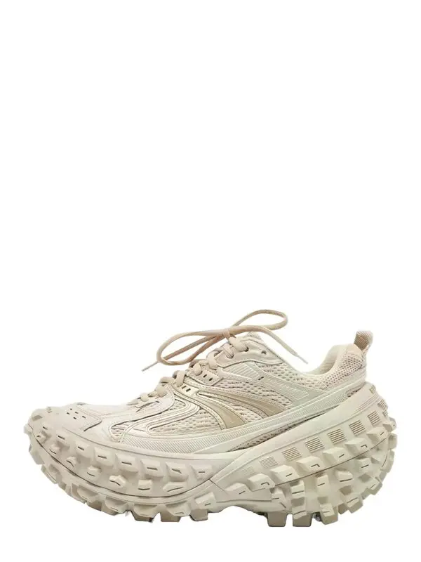 Balenciaga Beige Faux-leather Chunky Sole Sneakers - Neutrals
