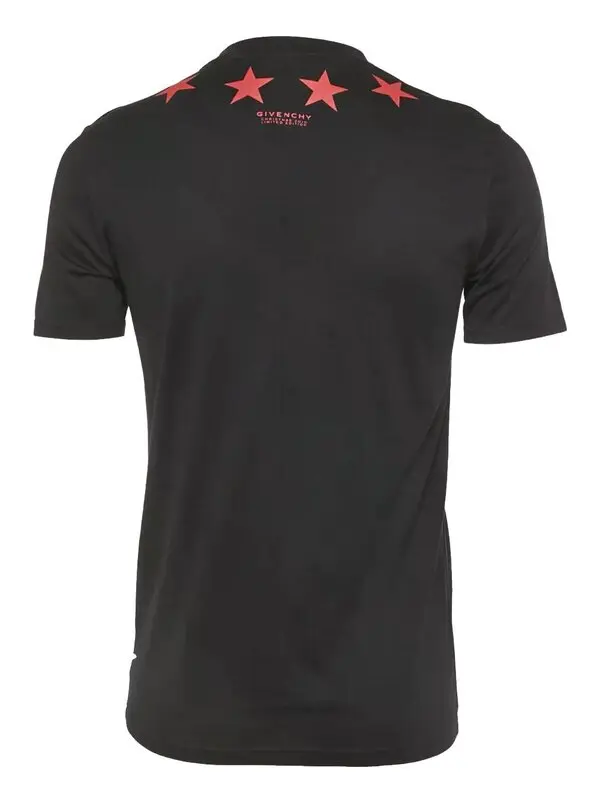 Givenchy Stars-print T-shirt - Black