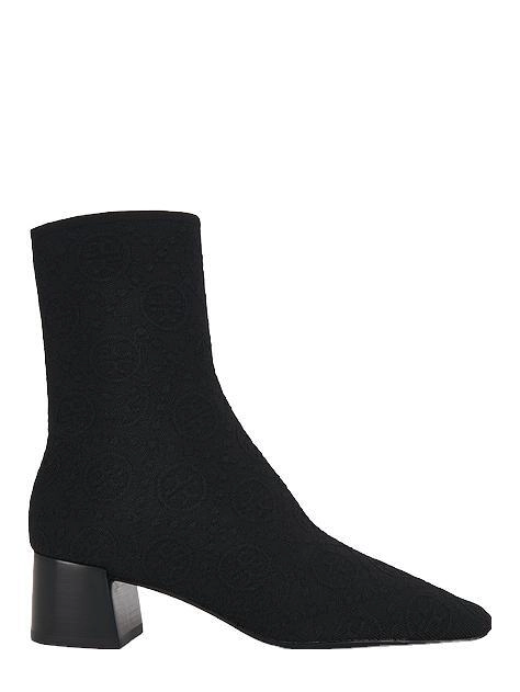 Tory Burch Stretch Ankle Boot - Black