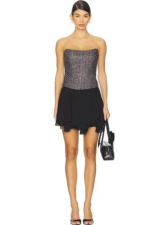 Amanda Uprichard Airess Dress In . Also - Grey