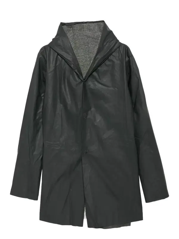 MA+ Hooded Tight Coat - Black