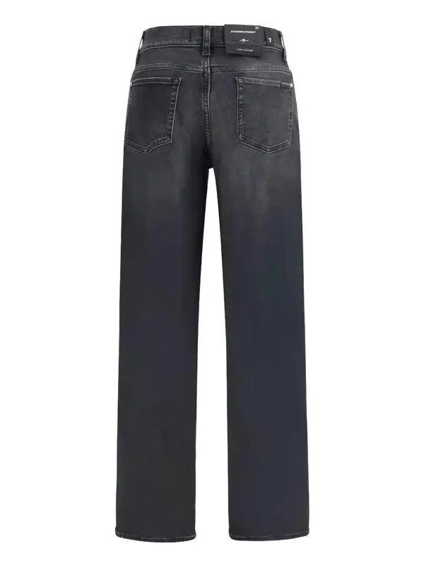 7 For All Mankind Stovepipe Five-pocket Jeans - Grey