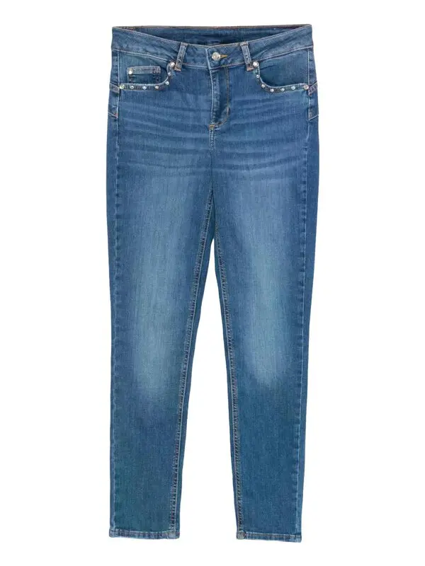 Liu Jo Studded Pocket Jeans - Blue
