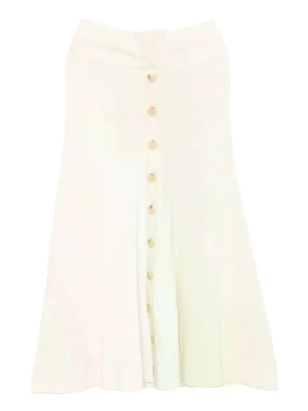 Zimmermann Rebellion Midi Skirt - Neutrals