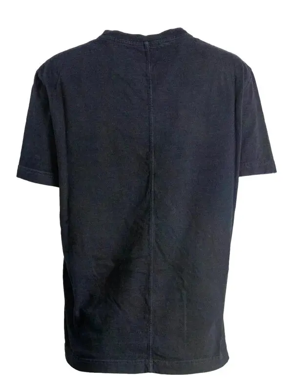 THE ROW Cotton Crew Neck T-shirt - Blue