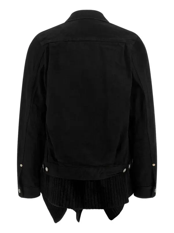 Sacai Quilted Jacket - Black