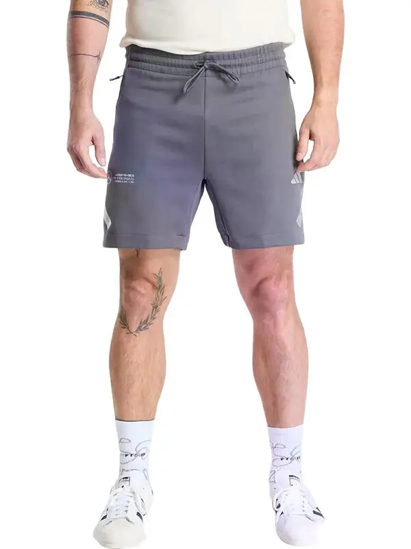 Adidas Mercedes-amg Petronas Graphic Shorts - Grey
