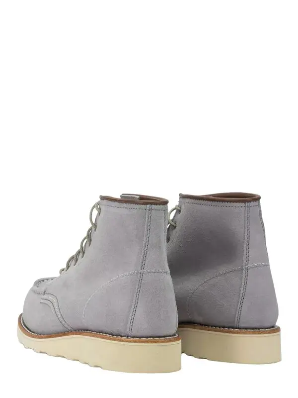 Red Wing Suede Lace-up Boots - Grey