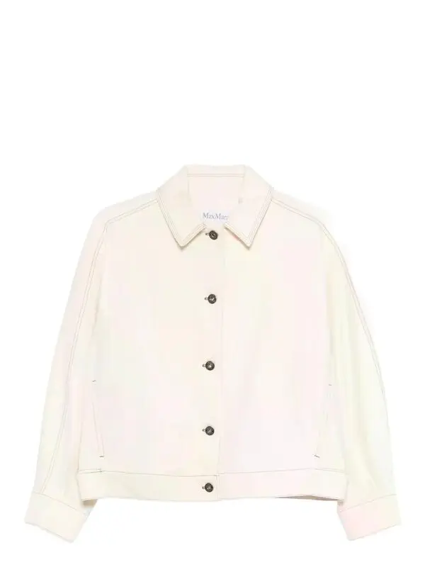 Max Mara Nettare Denim Jacket - Neutrals