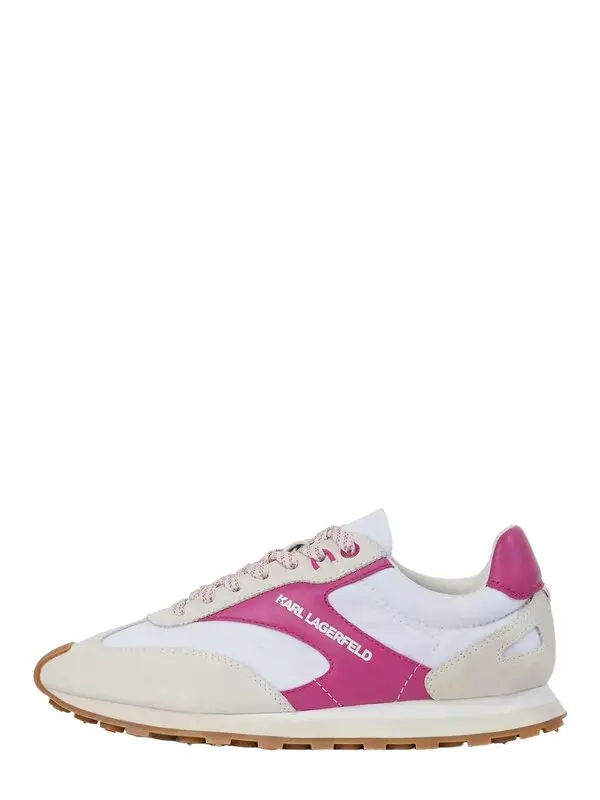 Karl Lagerfeld Sonar Logo Sneakers - White