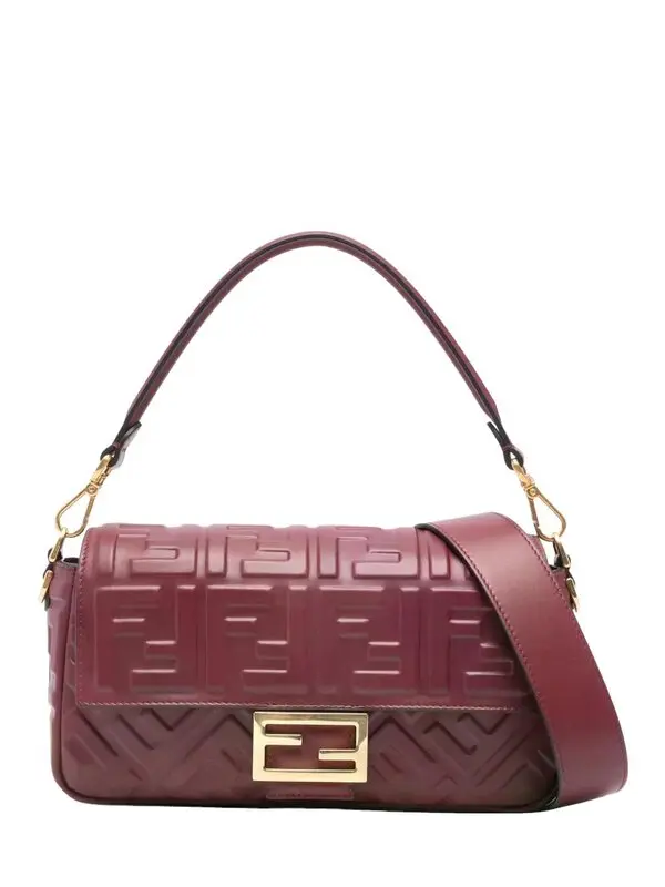 Fendi Baguette Shoulder Bag - Red