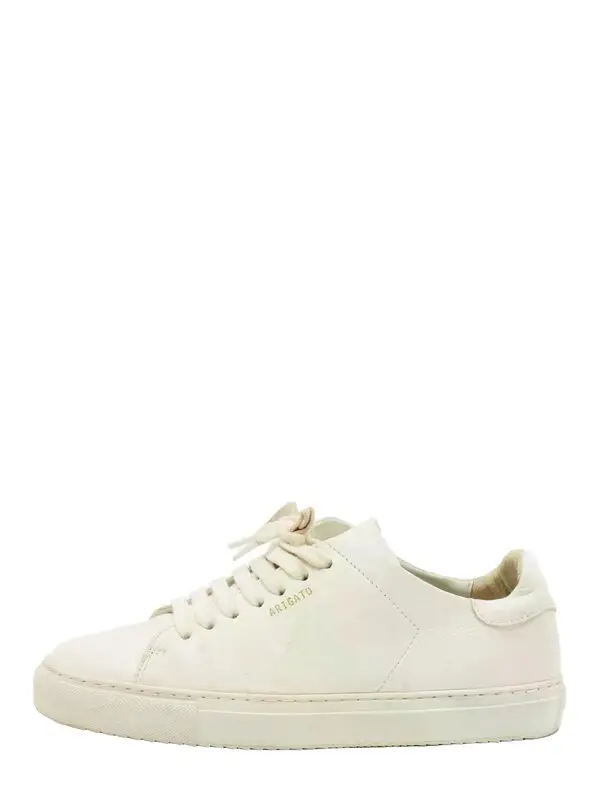 Axel Arigato Leather Low Top Sneakers - White