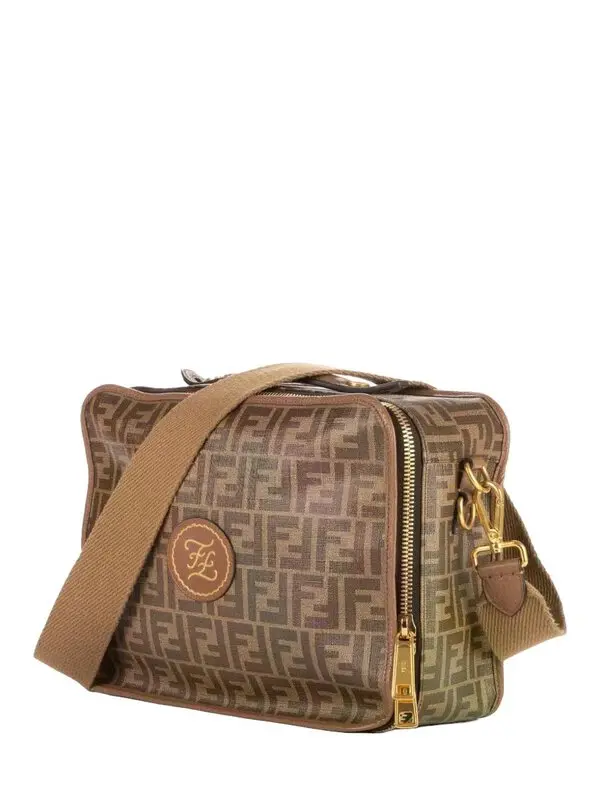 Fendi Monogram Shoulder Bag - Brown
